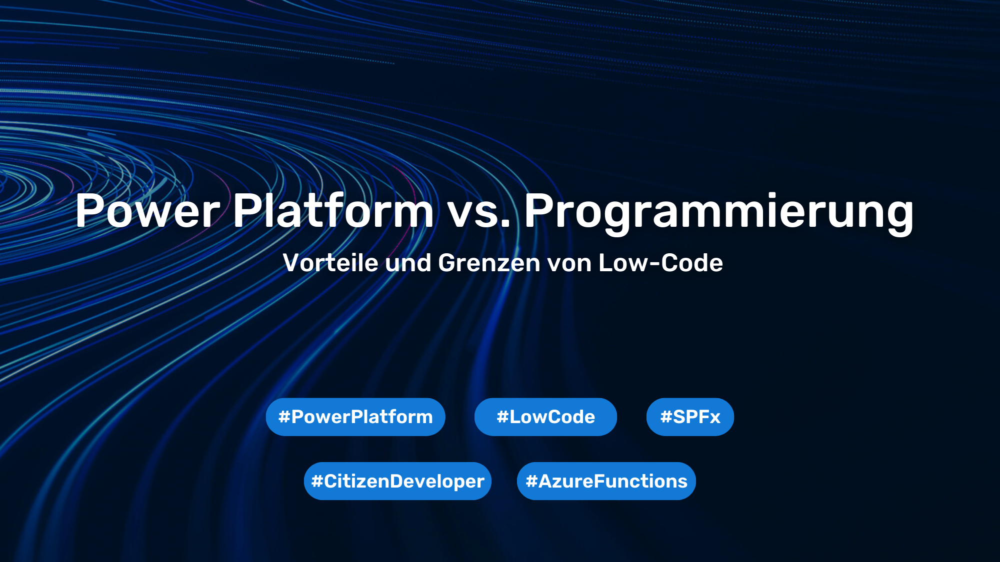 Power Platform vs. klassische Programmierung - evoila GmbH