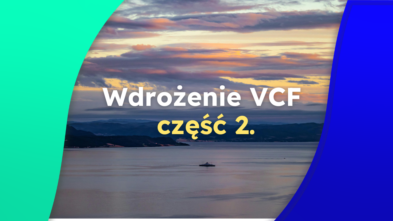 Wdrożenie VCF 9, cz. 2. - evoila Poland