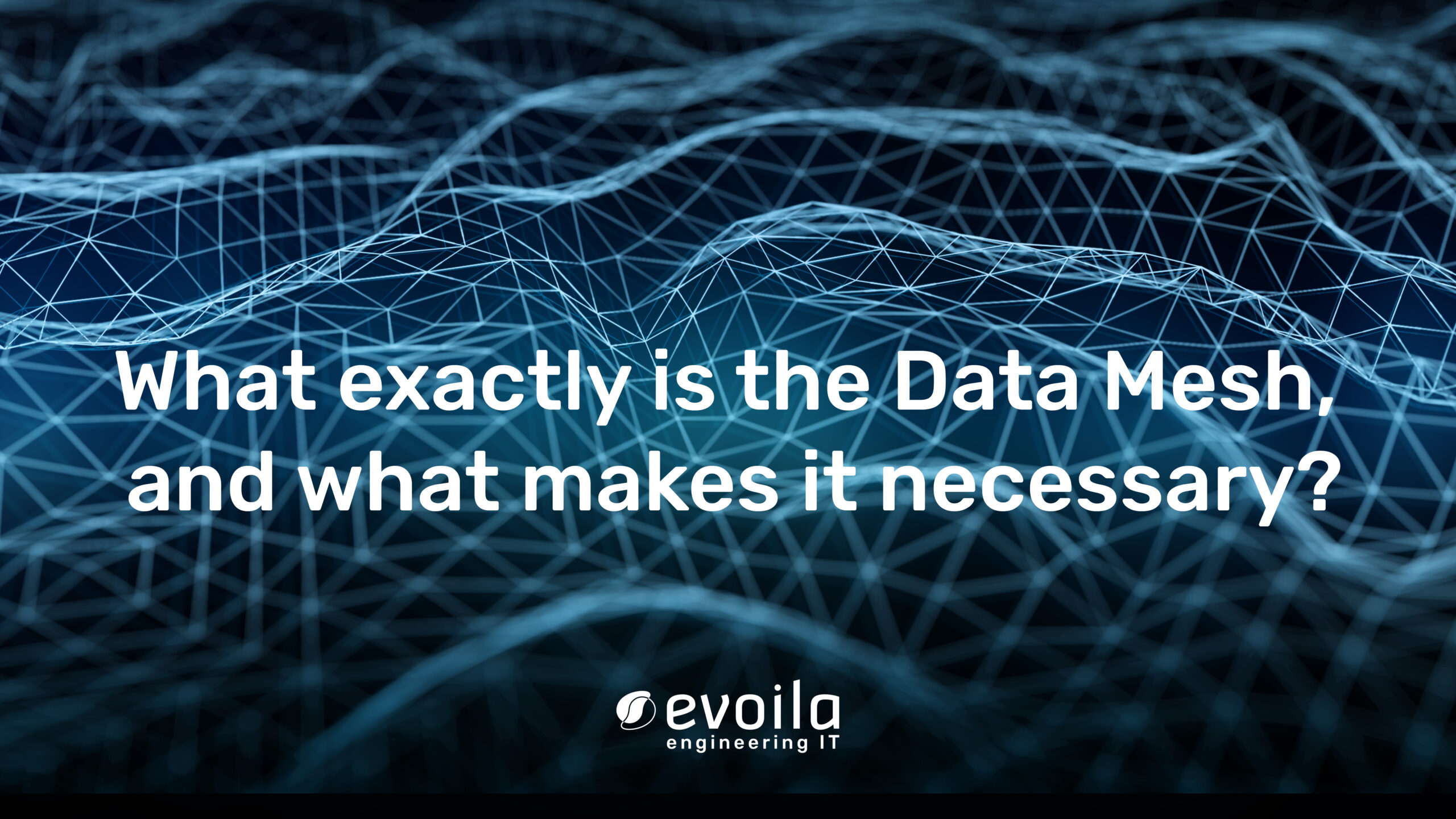 What exactly is the Data Mesh, and what makes it necessary? - evoila US